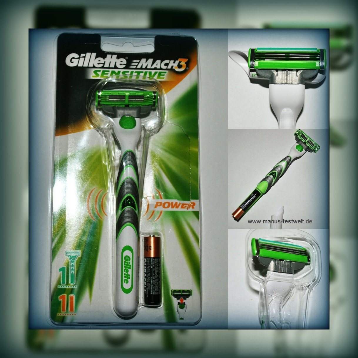 MACH3 Sensitive von Gillette [Test] ~ Manus Testwelt, alles außer ...