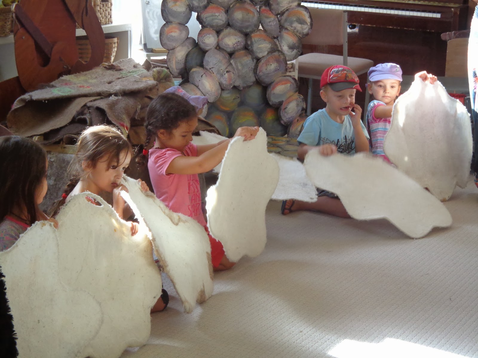 Welcome to Glamorgan Kindergarten Blog : Apo the Greedy Taniwha, Puppet