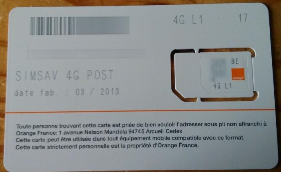 Carte sim orange gratuite - Astucesinformatique