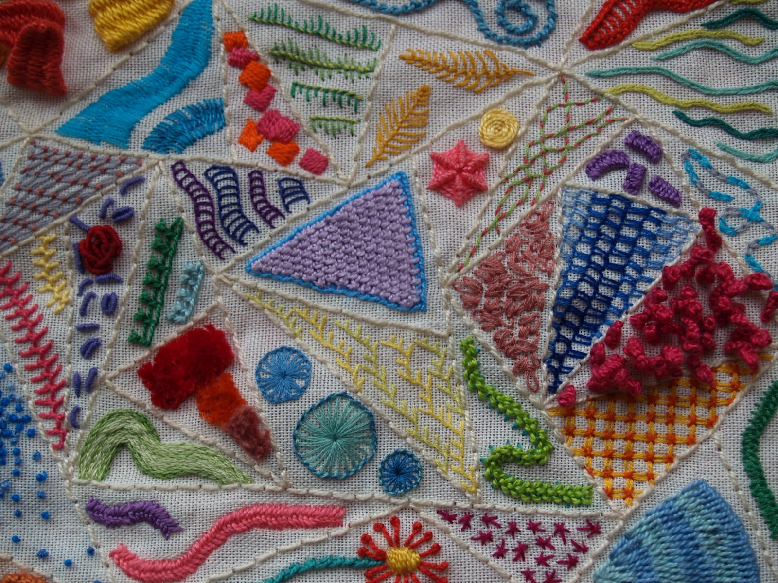 Leas lille verden: Broderi i dimension