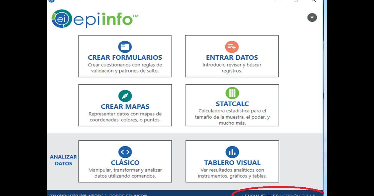 Aprendemos a utilizar Epi Info!!!!