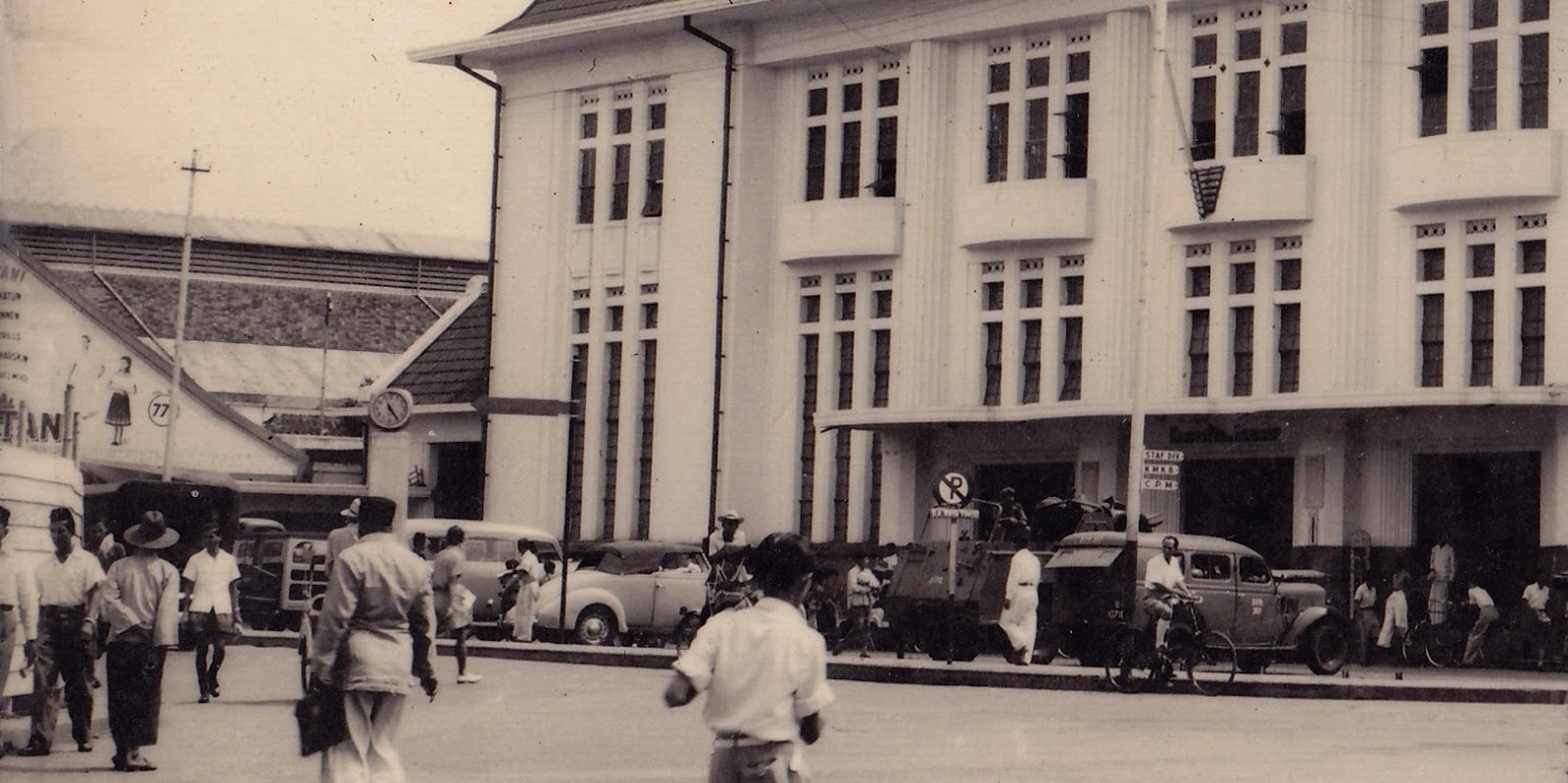 PATINA ANTIK: BANDUNG RPPC POSTCARD # 2