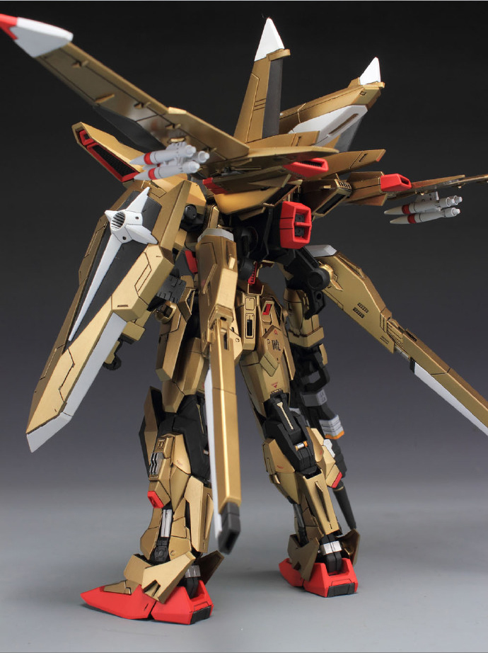 Custom Build: DM 1/100 ORB-01 Akatsuki Gundam [Shiranui Pack / Oowashi]