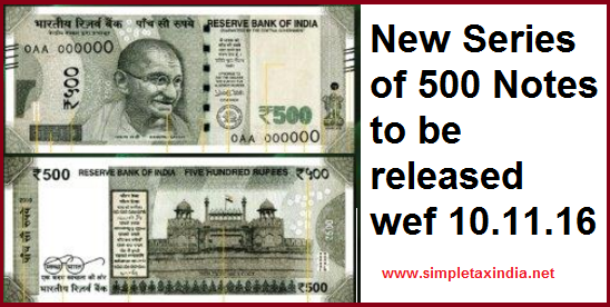 CA Updates: New Series of 500 Notes and Rs 2000 notes