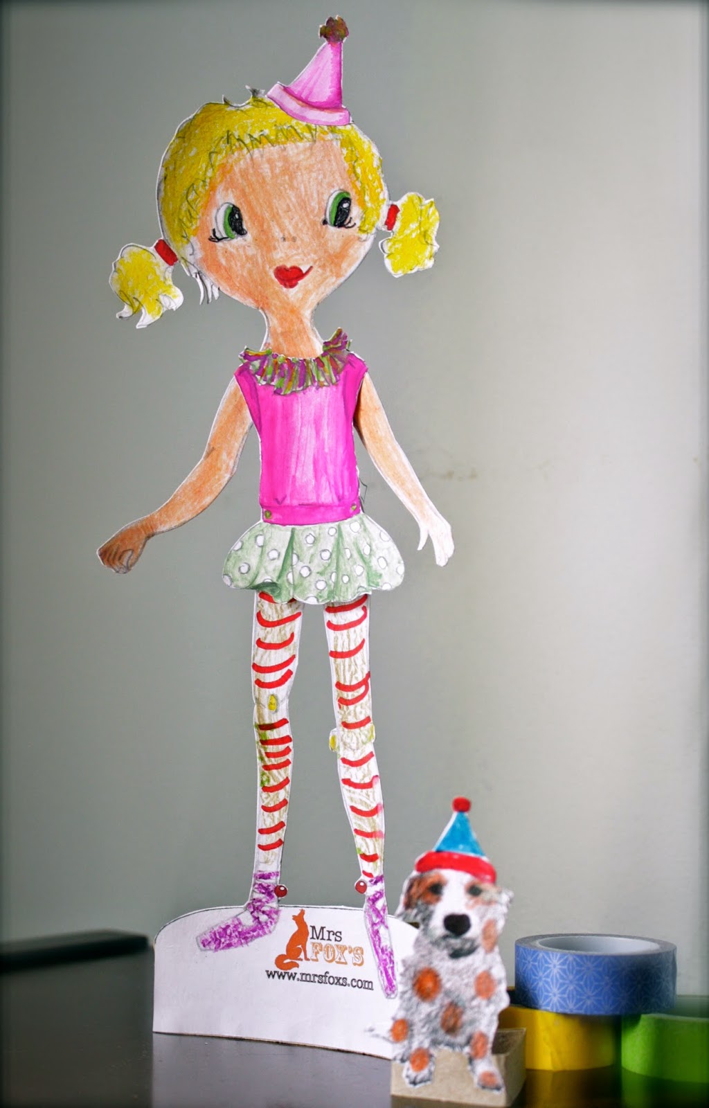 Evie & Rex Paper Dolls - Mrs Fox's sustainable life, home, crafts and food