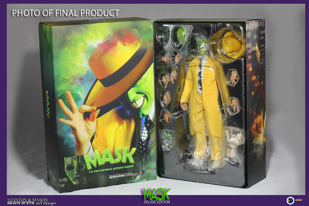 toyhaven: Stanton & Mason x Asmus Toys 1/6th scale Jim Carrey The Mask ...