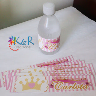 KyR Creaciones: Baby Shower para la Princesa Carlota