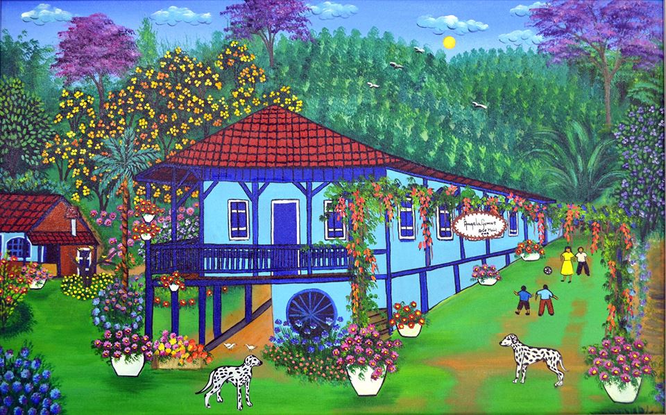 Ângela Gomes - Artista Naif Capixaba - ES - 2014: novembro 2016