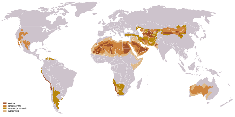 Geografia: Clima Tropical, Desértico, Subtropical e Mediterrâneo