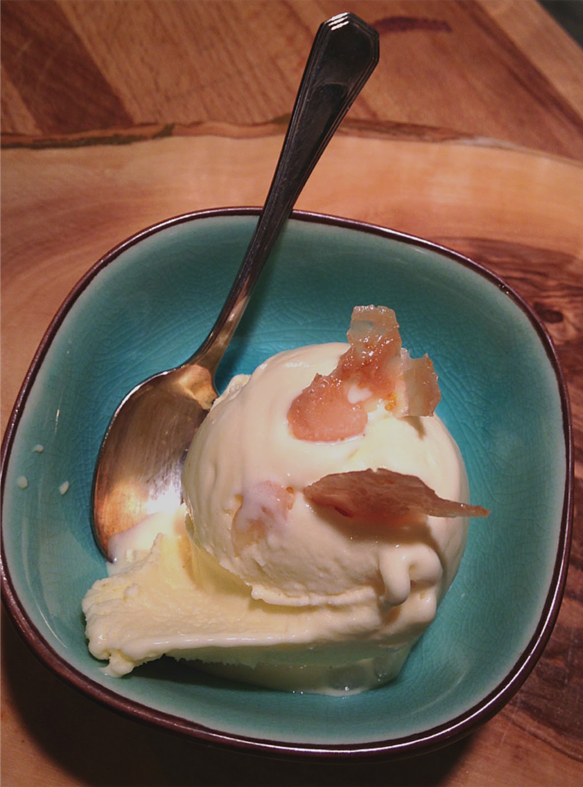 Nuts about food: Florentine lace cookies and almond brittle ice cream