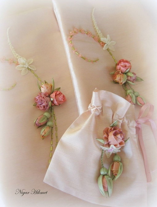 Irina: Ribbon Art. Flowers