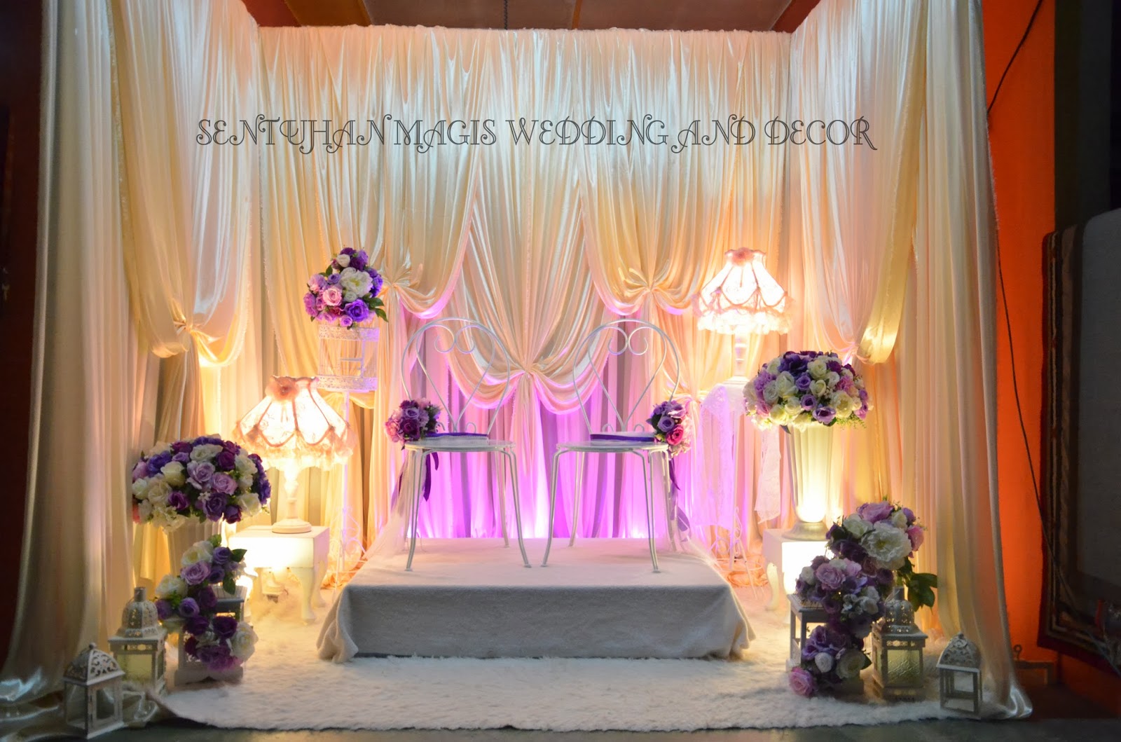 SM WEDDING AND DECOR: PELAMIN KAHWIN SIMPLE MODERN ENGLISH