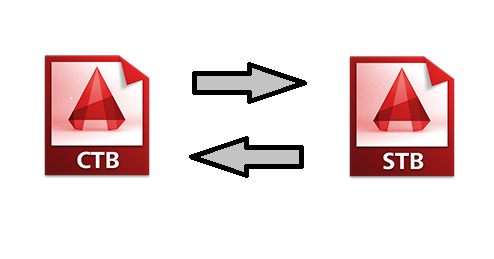 Loja dos Desenhadores: Convert stb to ctb or ctb to stb Autocad and Zwcad