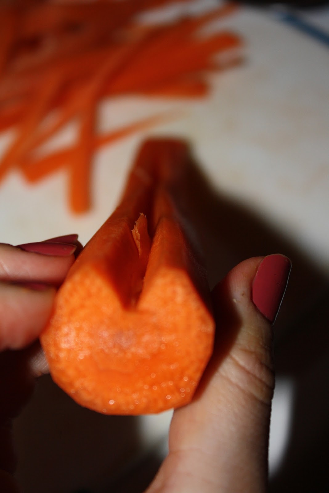 Charm Hour: Beef Teriyaki and Heart-Shaped Carrots