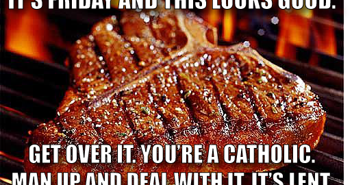 Musings Over a Barrel: Five O'Clock (Meatless) Friday: Lent