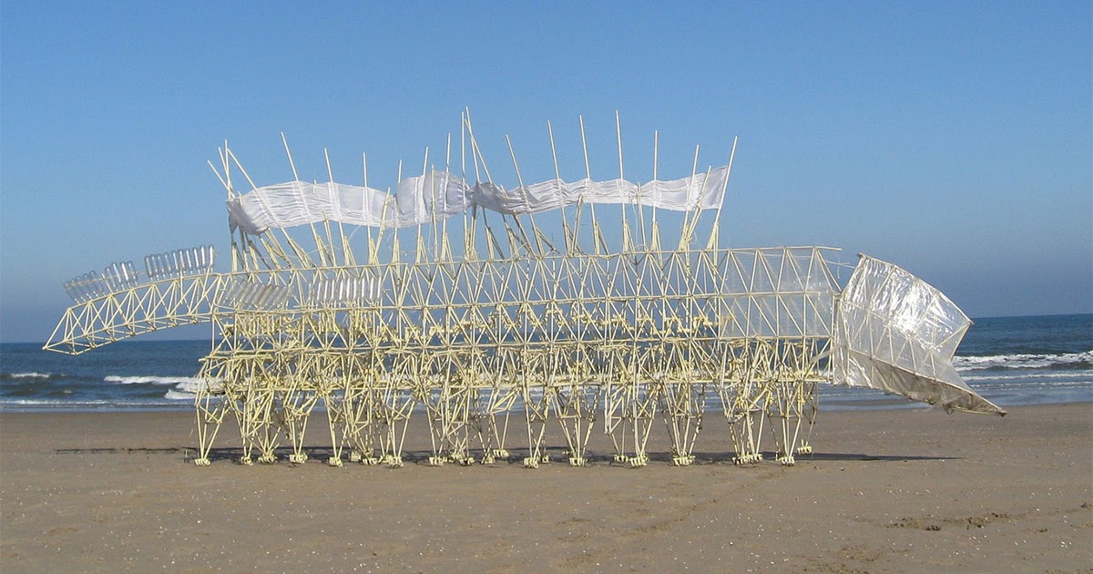 Strandbeest. Эволюция механической жизни творений Тео Янсена