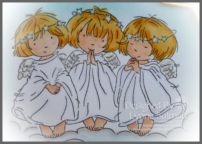 STAMP AROUND THE BLOCK: THREE LITTLE ANGELS