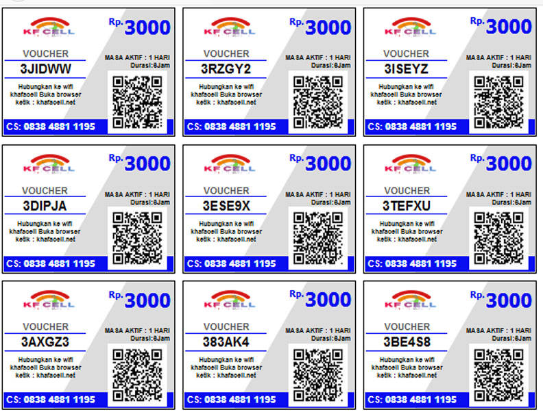 KF CELL: Cara Merubah Warna Tampilan Voucher Hotspot KF CELL: Cara Merubah Warna Tampilan Voucher Hotspot