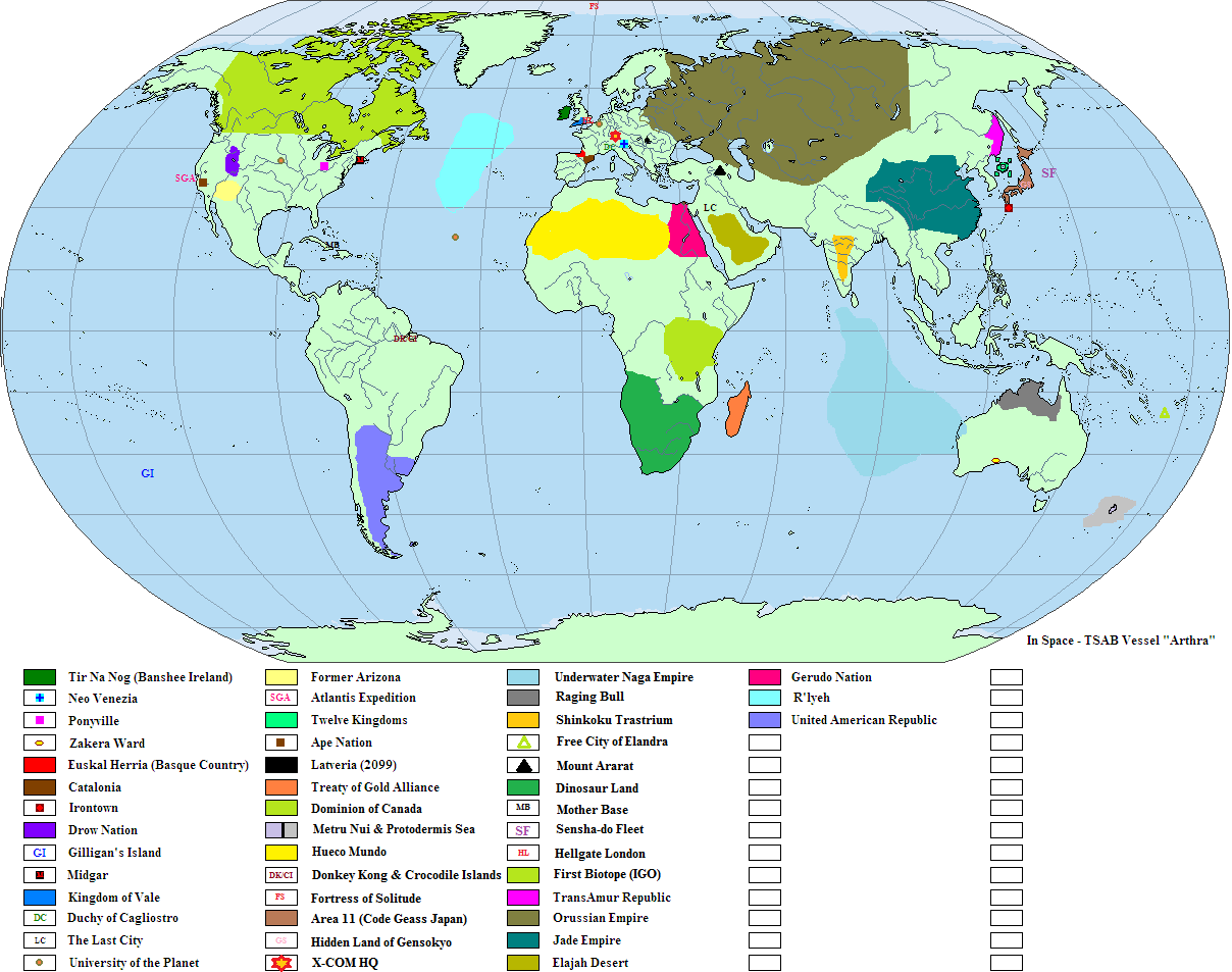 ISOT World - Building a Crossover World | Page 9 | SpaceBattles