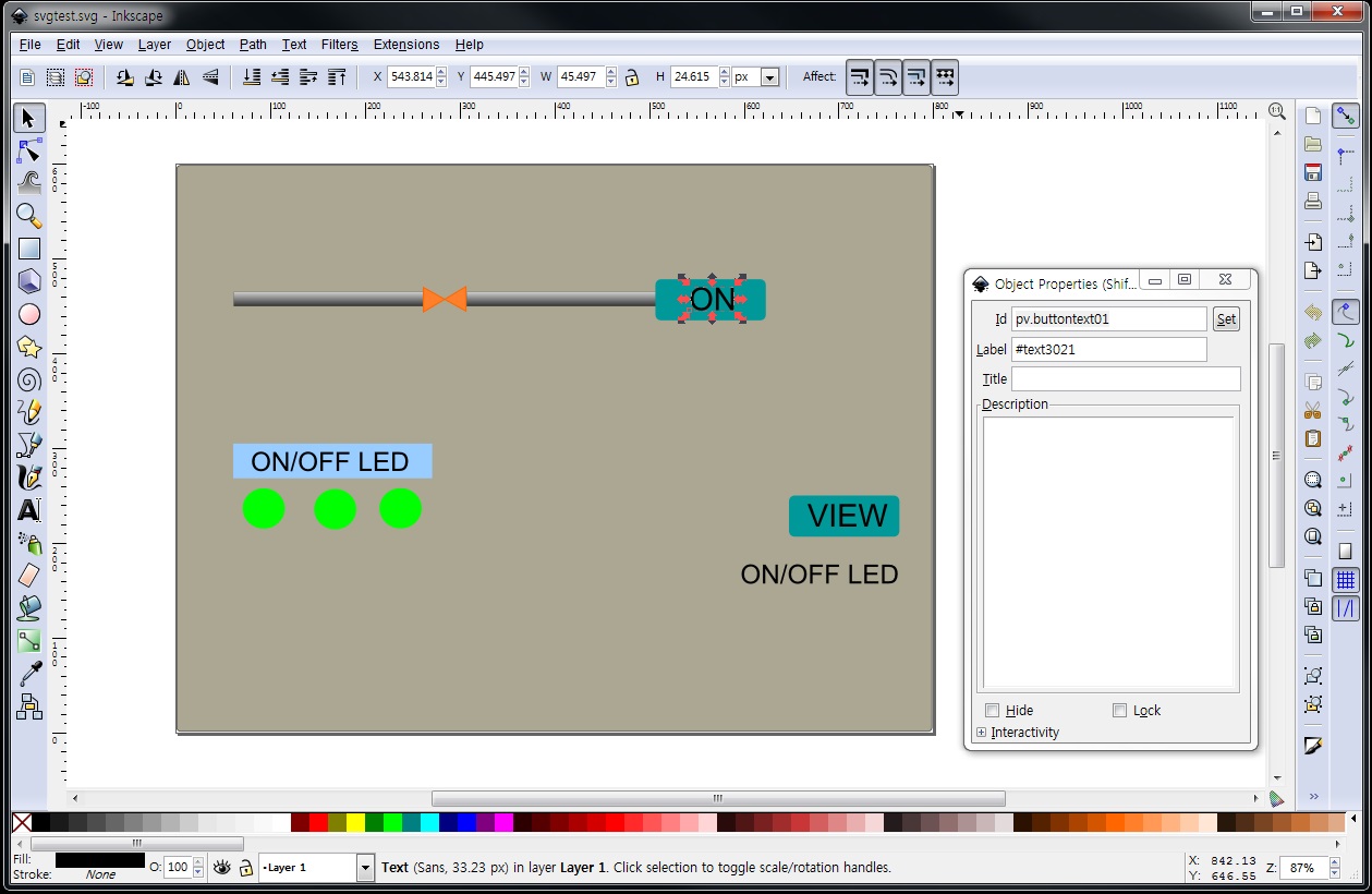 pvbrowser (opensource SCADA) 정리: pvdevelop 프로젝트 -UI 편집 방법 - SVG 이미지 위젯 사용법-02
