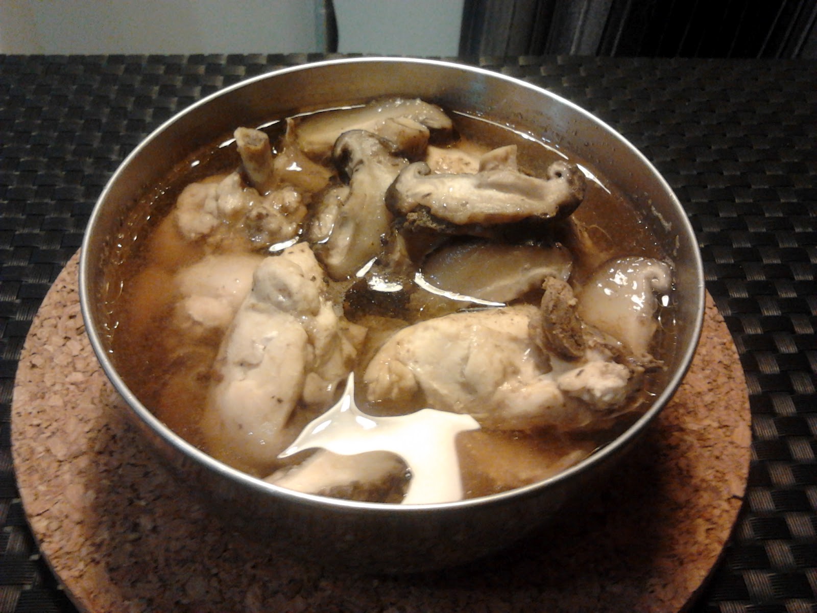 Steamed Drunken Chicken with Mushroom | Shan's Recipes