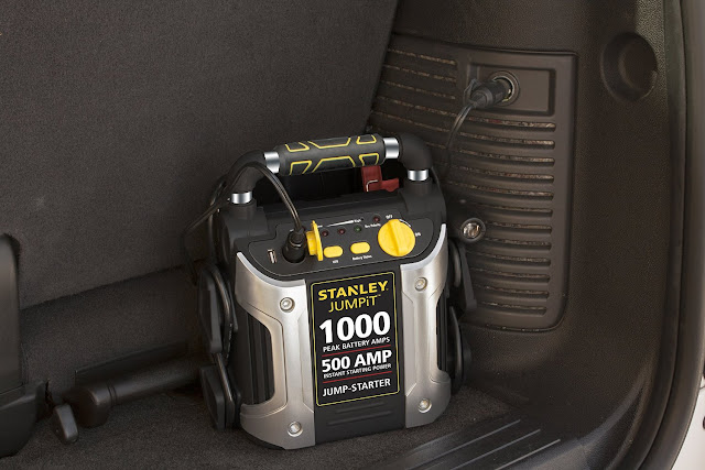 Stanley Jump Starter 1000 Peak Battery Amp with Compressor 120 PSI - ALLSKU