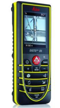 TOPOGRAFIA UNI: DISTANCIOMETRO LEICA DISTO D5