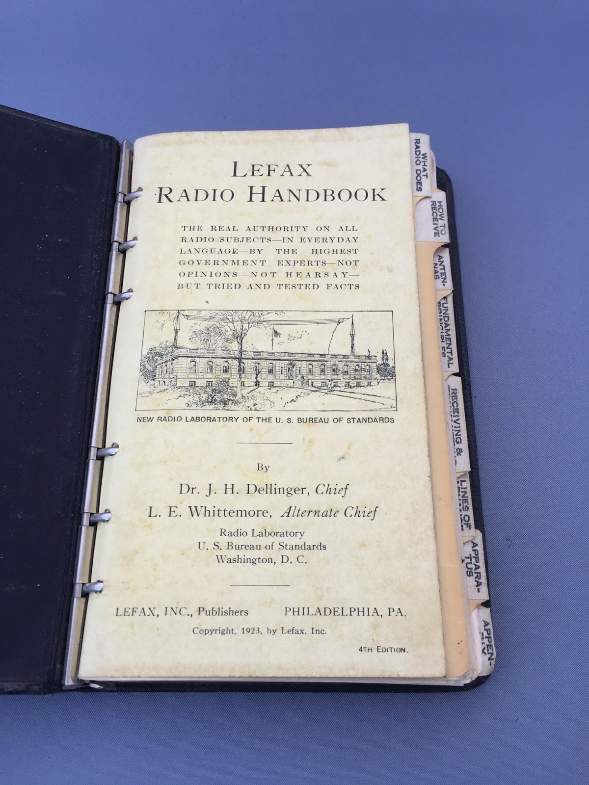 Philofaxy: Lefax Radio Handbook