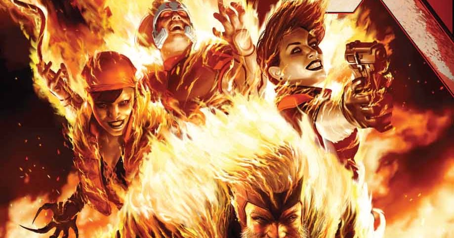 SNEAK PEEK : "Weapon X" - 'Sabretooth' Burns In Hell