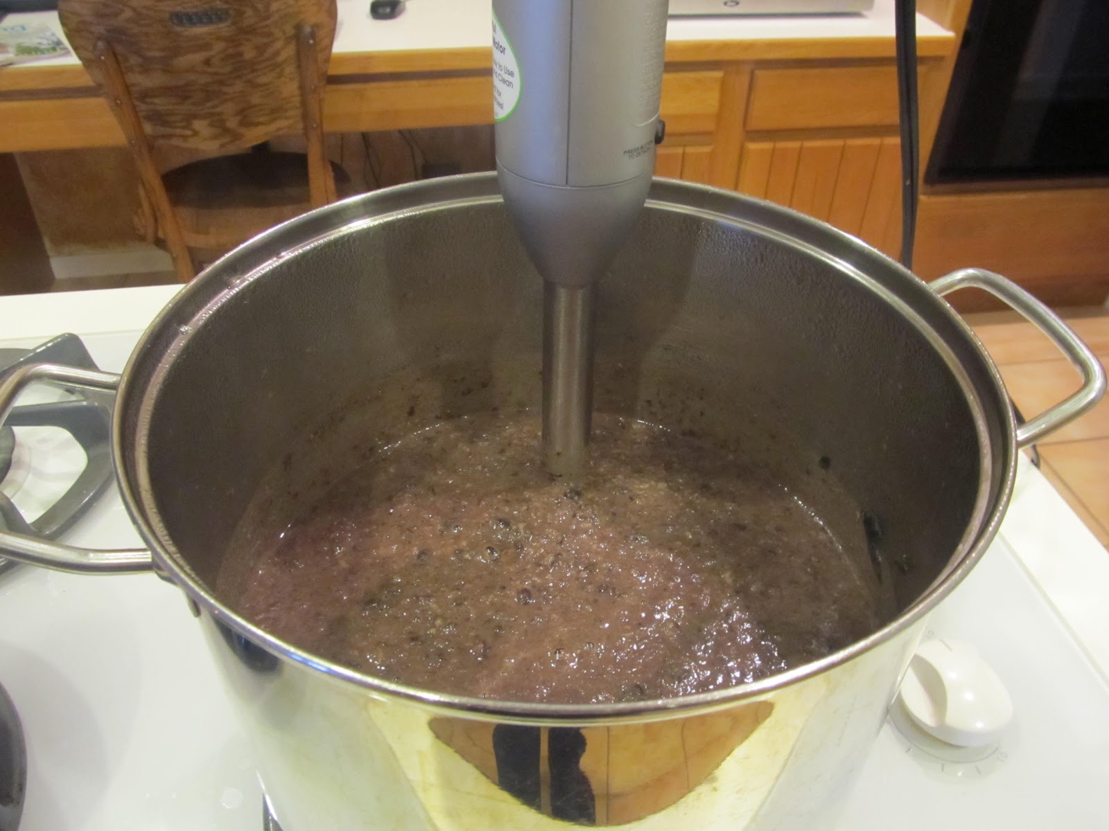 Kim's Cooking and Gardening: Black Bean Soup with Toasted Cumin Crema ...