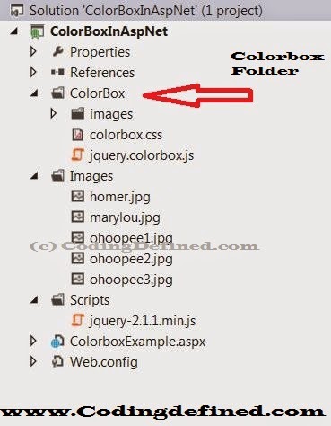 Integrate Colorbox in Asp Net Web Application - Coding Defined