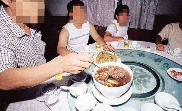 DUNIA AKHIR ZAMAN! 4 Foto orang-orang Taiwan makan sup fetus yang mati ...