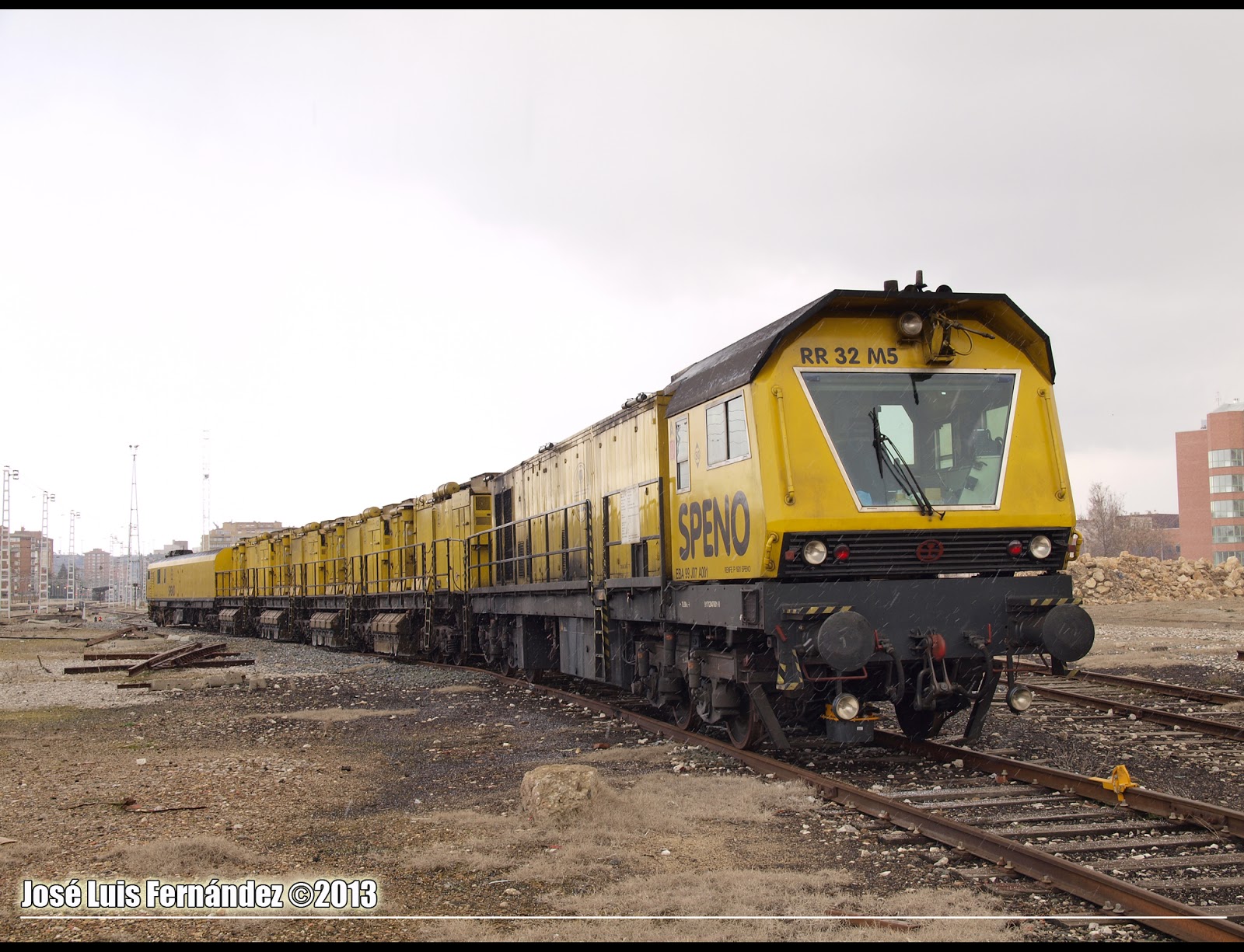 Objetivo Pajares: Nueva circulación excepcional: Tren Amolador SPENO.