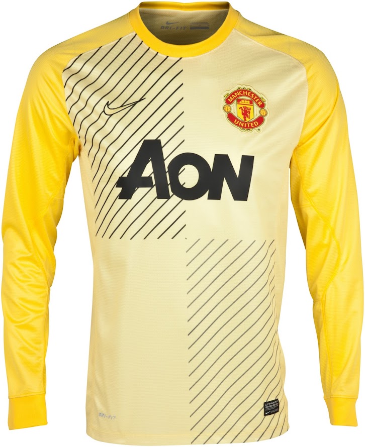 Manchester United 13-14 (2013-14) Home Kit + Goalkeeper Kits Released ...