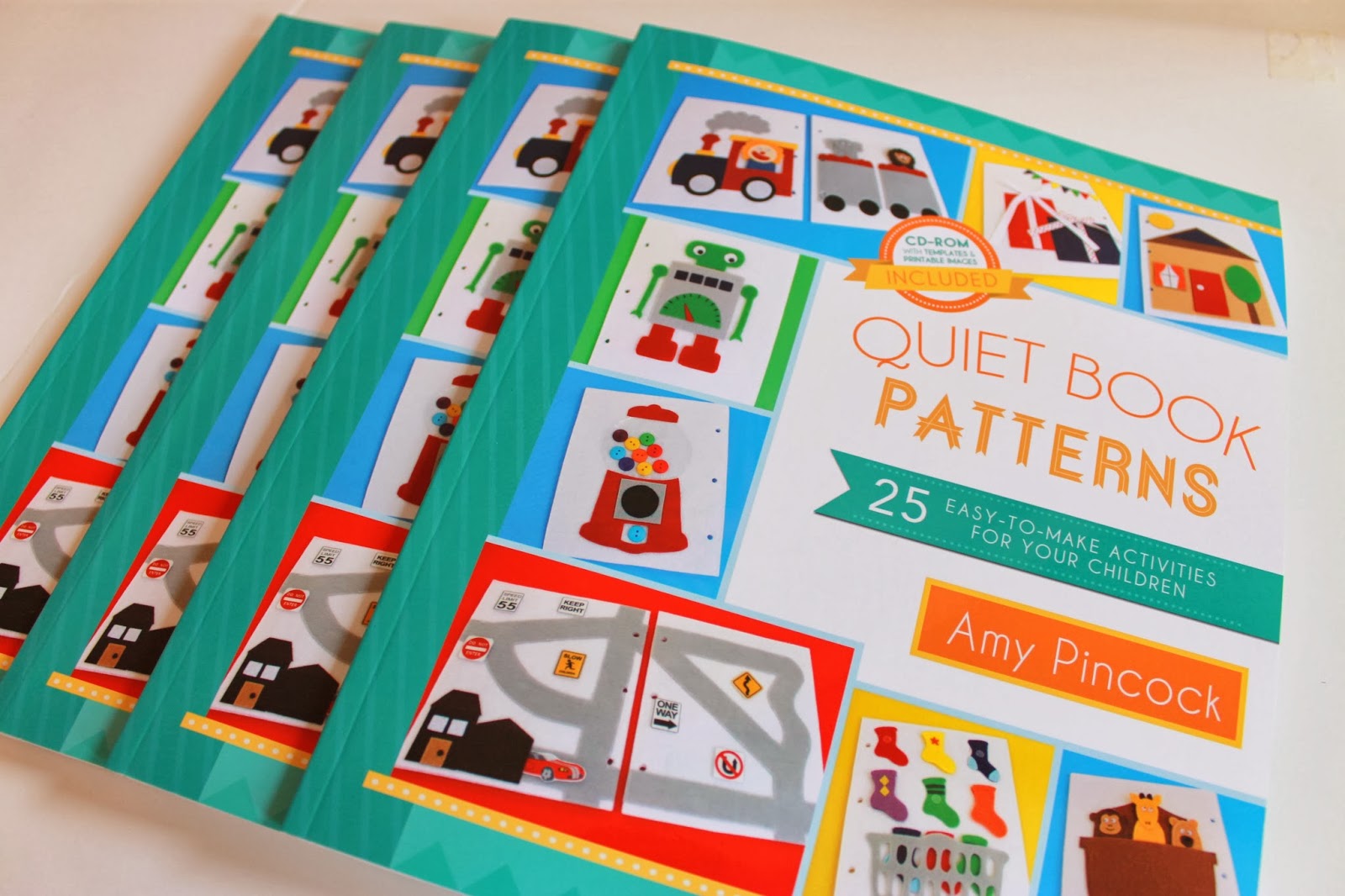 Serving Pink Lemonade: Quiet Book Patterns Giveaway!