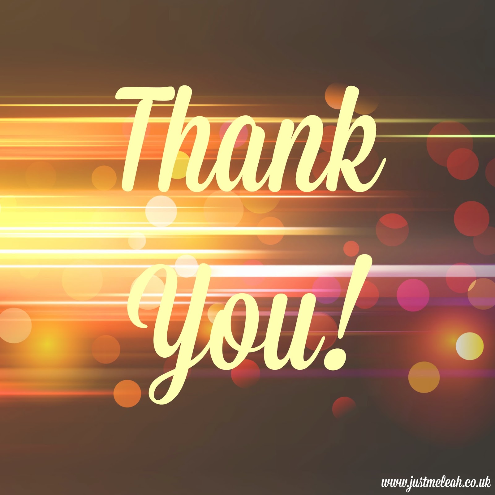 Thank you - Love Leah