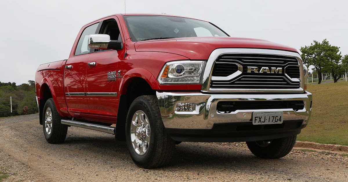 RAM 2500 CHEGA AO BRASIL: PICAPE GRANDE CHEGA AO MERCADO NACIONAL