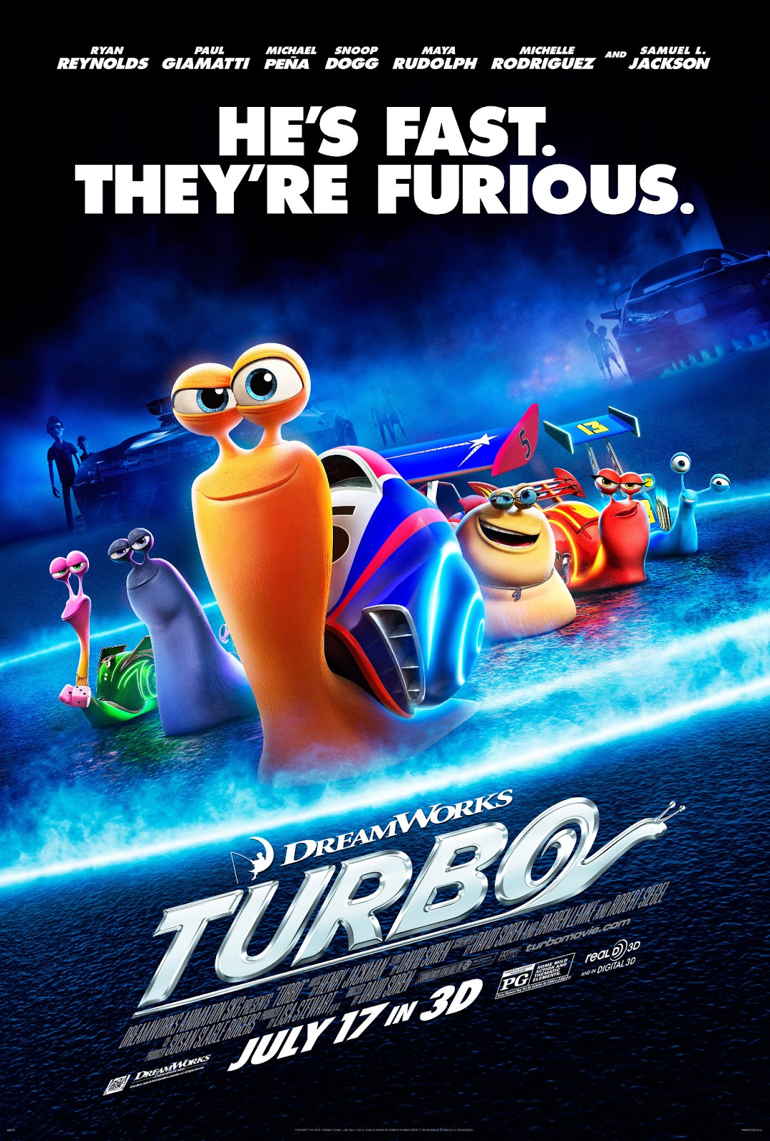 Turbo 3D Review ~ Ranting Ray's Film Reviews