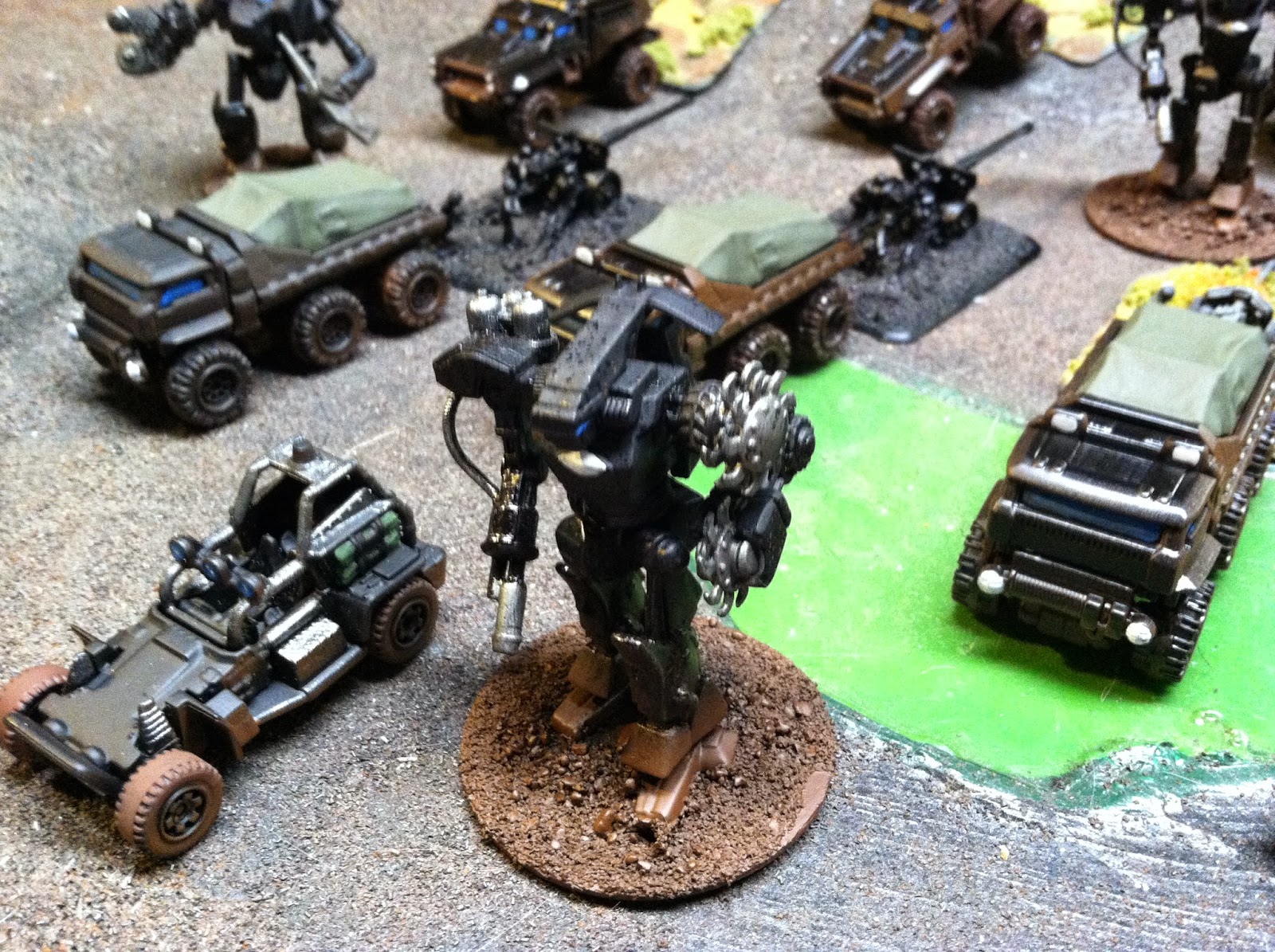 The WarPig: Gruntz 15mm: Colonial Defense Force WIP update