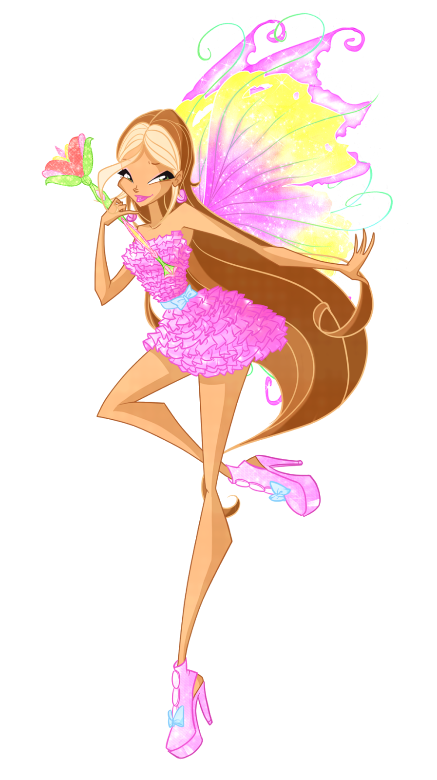Winx Club Flora Mythix Transformation