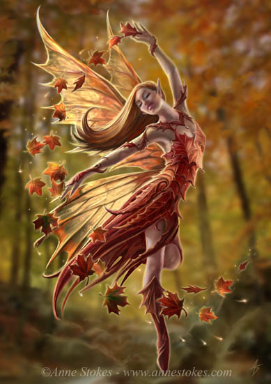 Autumn Graphics Picture: Autumn Fairy