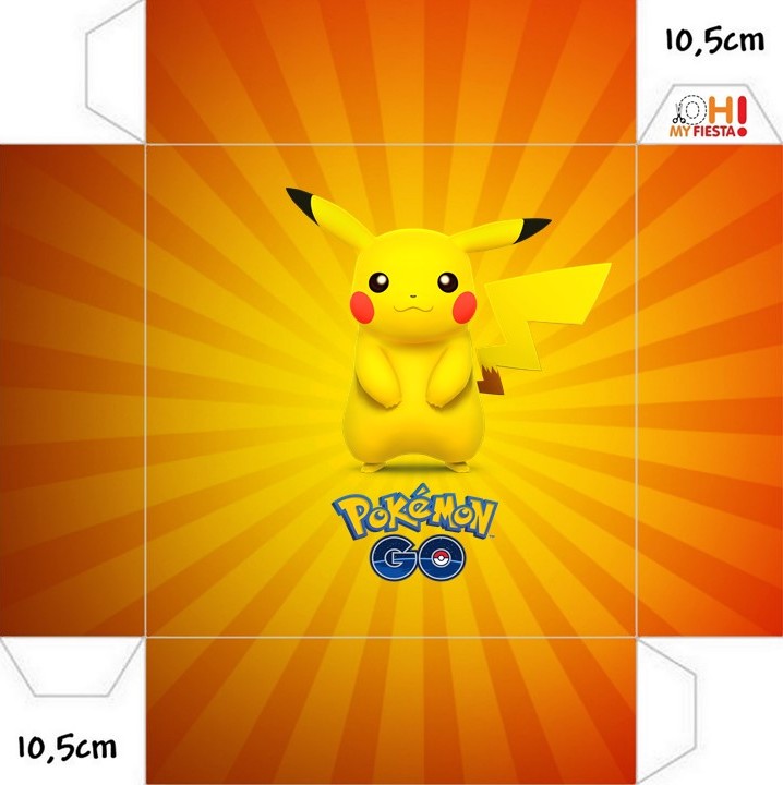 Pikachu: Free Printable Boxes. - Oh My Fiesta! for Geeks