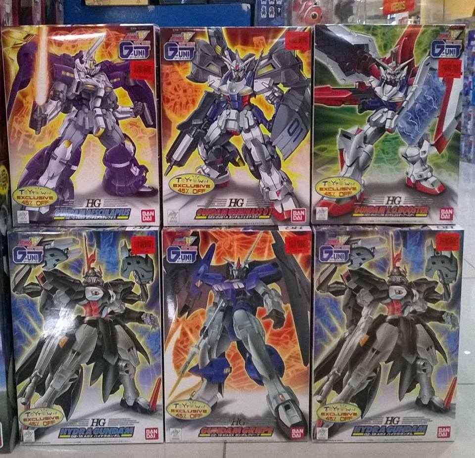 HG 1/144 Wing Gundam G Unit Restocks at Toytown Stores!