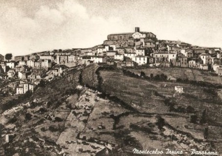 Montecalvo e dintorni...: Montecalvo Irpino in cartolina, 2^ parte.