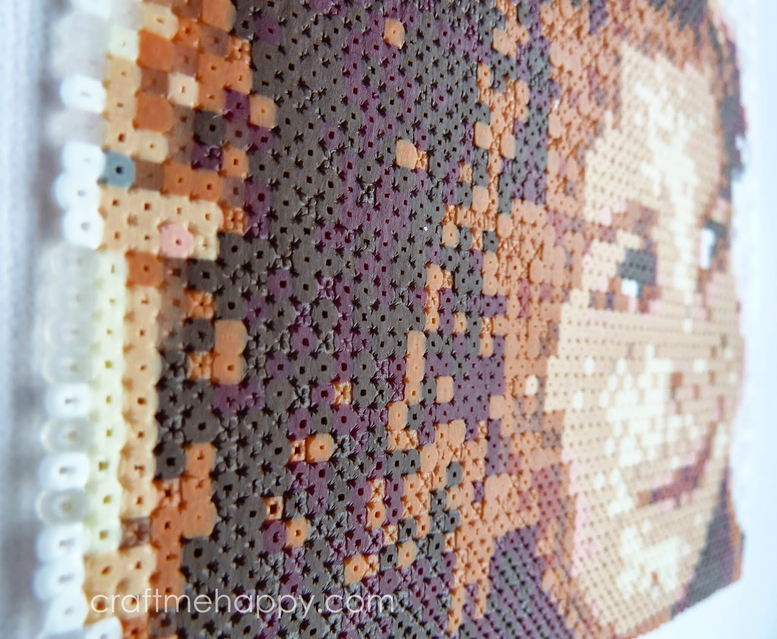 Craft me Happy!: How to create your own Hama bead portrait
