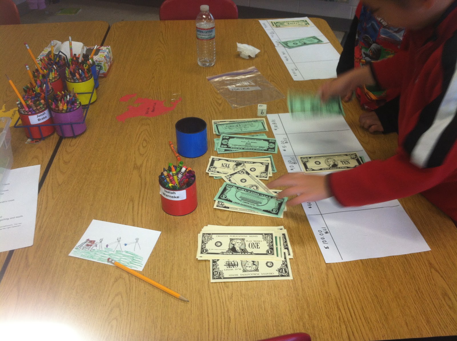 Mrs. Hurak's Second Grade: The Money Exchange Game!