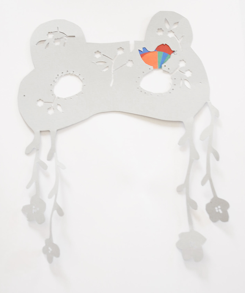 Wee Gallery: Papercut masks
