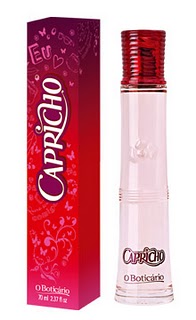 Depois dos Quinze: Linha Perfumes Capricho O Boticario