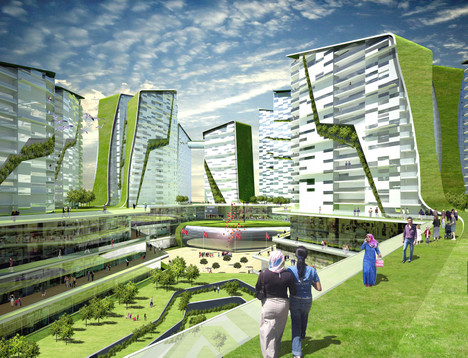 FUSION VISION: Zorlu Ecocity, a Striking Green City within a City
