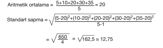 8.SINIF MATEMATİK STANDART SAPMA | (example: Themes Hive)